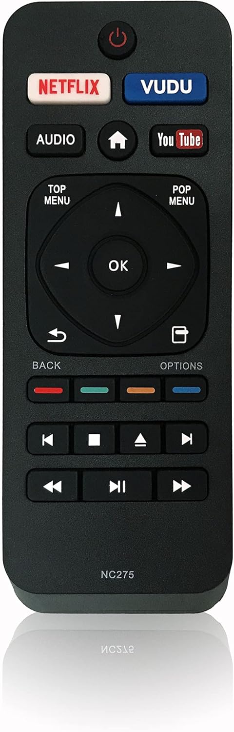 Amazon.com: Replacement Remote Control for Philips Blu-ray DVD Player ...