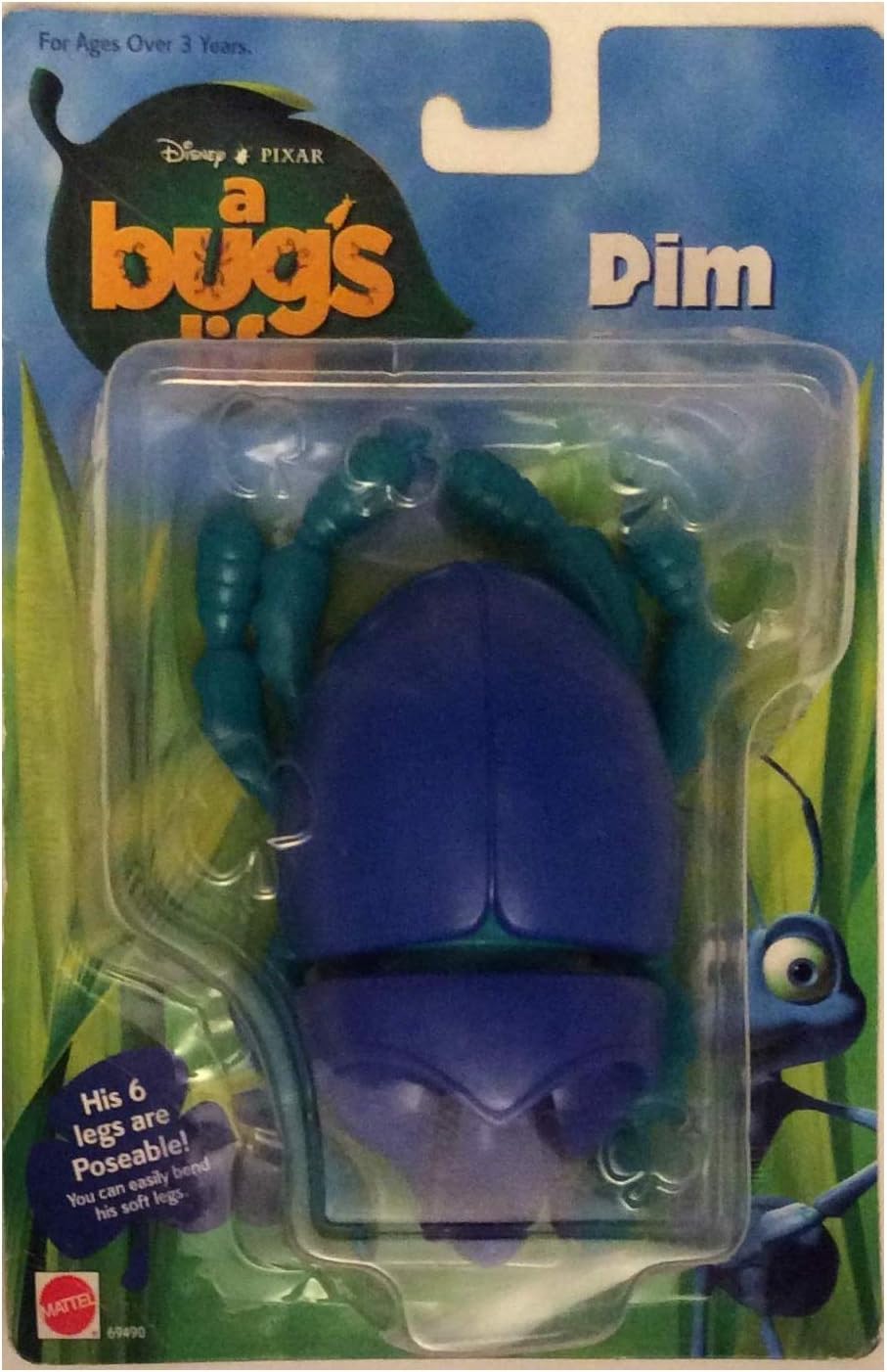 Amazon.com: Collectible Mattel A Bug's Life Disney Pixar DIM Poseable ...