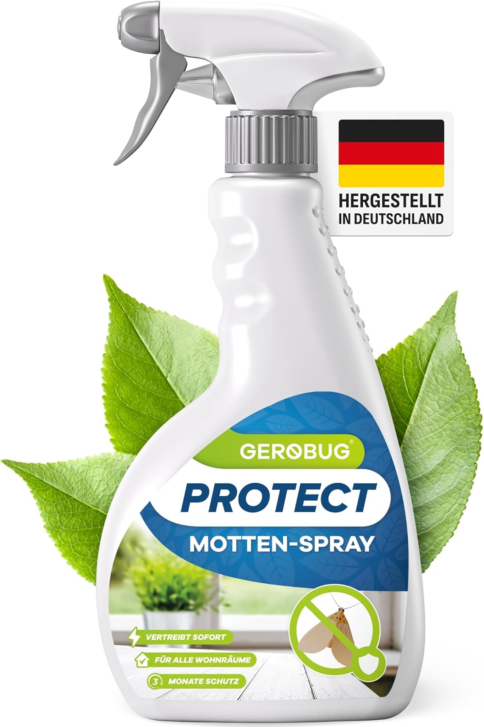 Anti Motten-Spray 500 ml - Motten schnell & effektiv loswerden mit ...