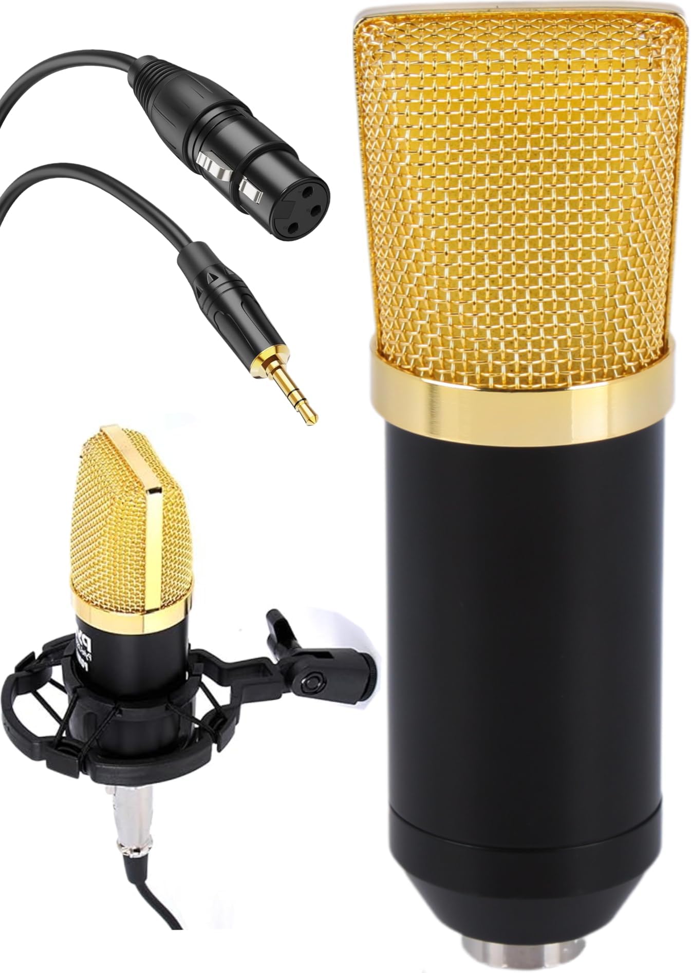 DIGIMORE Condenser Mic for Singing with V8 Sound Card | Condenser ...