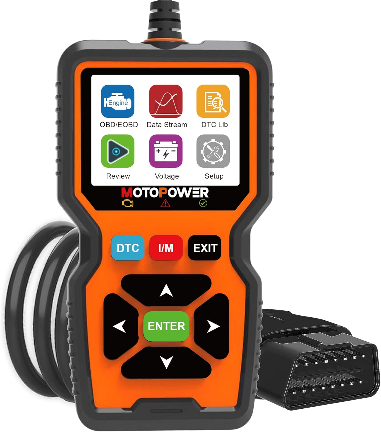 MOTOPOWER MP69039 Car OBD2 Scanner Code Reader Engine Fault Code Reader motopower-mp69039-car-obd2-scanner-code-reader-engine-fault-code-reader