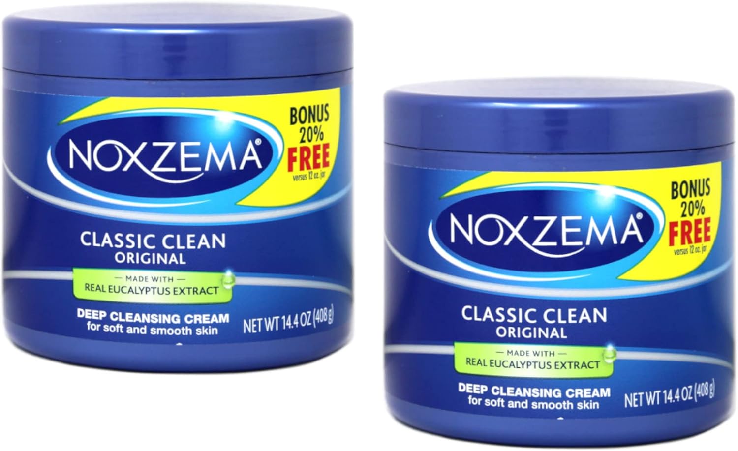 Noxzema The Original Deep Cleansing Cream 340 ml (2 Jar in A pack ...