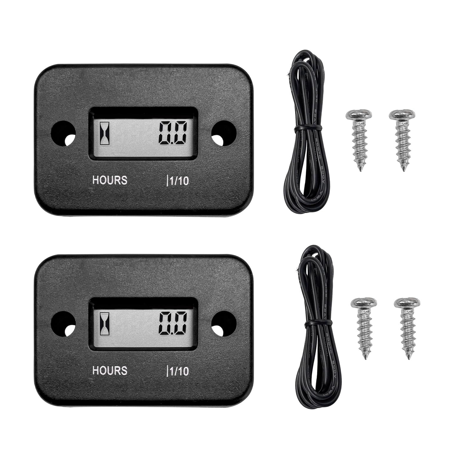 Small Digital Tachometer Inductive Engine Tachometer Waterproof Tach ...