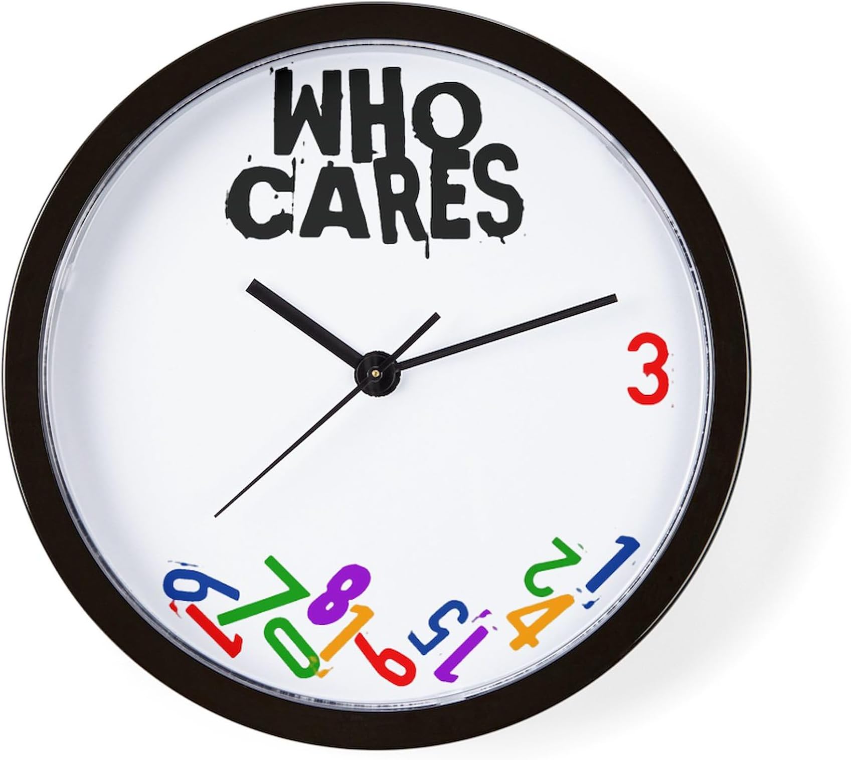 Amazon.com: CafePress Oops Falling Numbers Unique Decorative 10" Wall ...