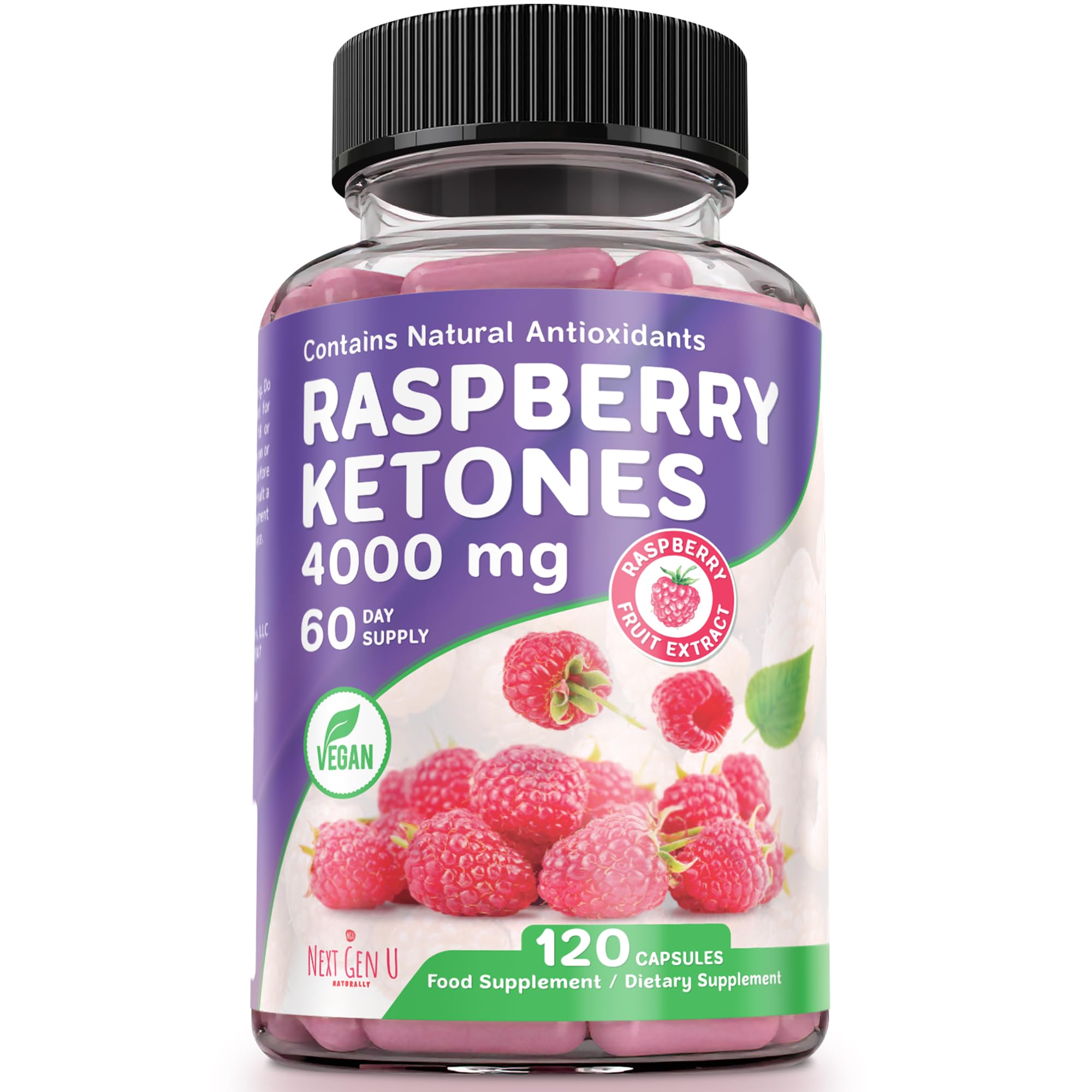 Raspberry Ketones - 4000 mg - Food Supplement to Support Natural ...