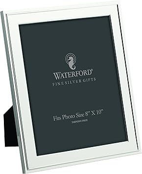 Amazon.com - Waterford Classic Frame 8x10" - Silver Picture Frame