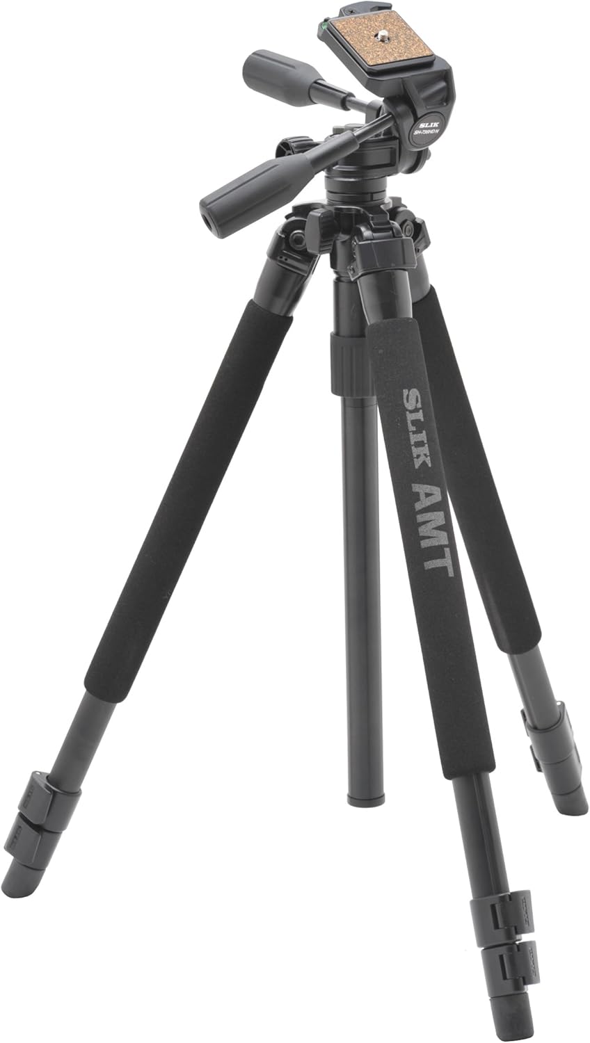 Amazon.com : SLIK tripod pro 330 HD 3-stage small video-enabled 101 629 ...