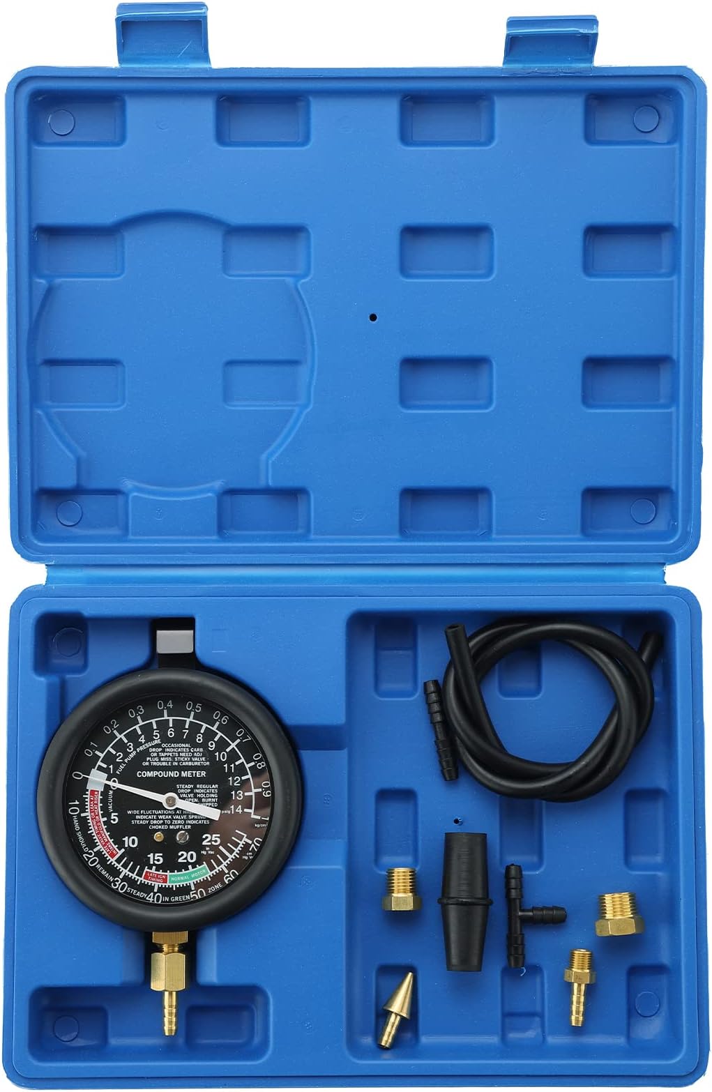 Acymner Vacuum and Fuel Pump Tester Gauge Kit | Gauge Leak Carburetor ...