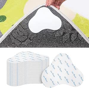 SLequipo 12 Pcs Grippers for Mats on Carpet grippers for Rugs on Top of ...