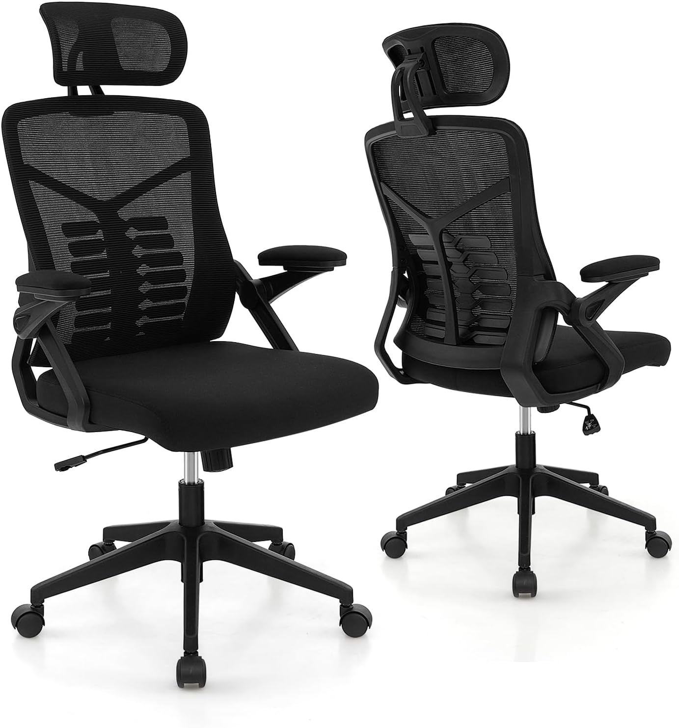 Amazon.com: Giantex Ergonomic Mesh Office Chair, Rolling Executive ...