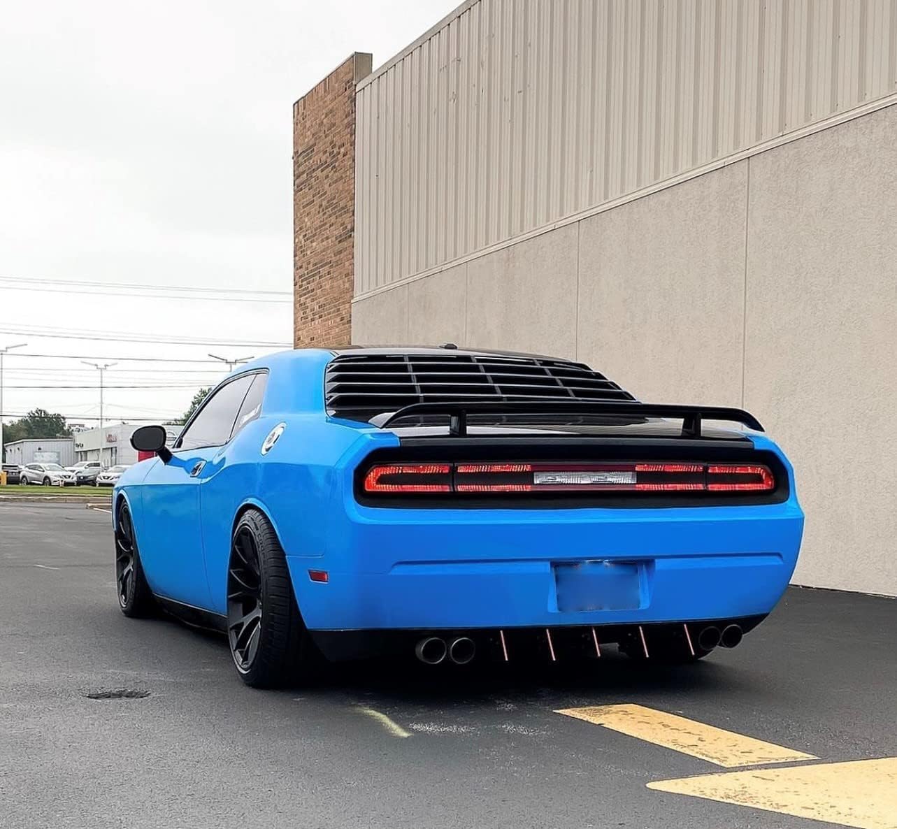 Amazon.com: Authority Motorsport Original Rear Diffuser Kit V2 5 Piece ...