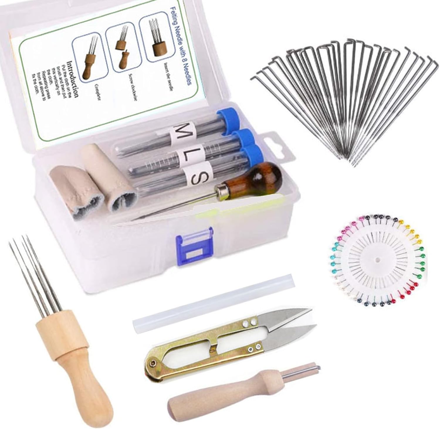 Mayboos Needles Wool Felting Needles Tools Needle Felting Supplies ...