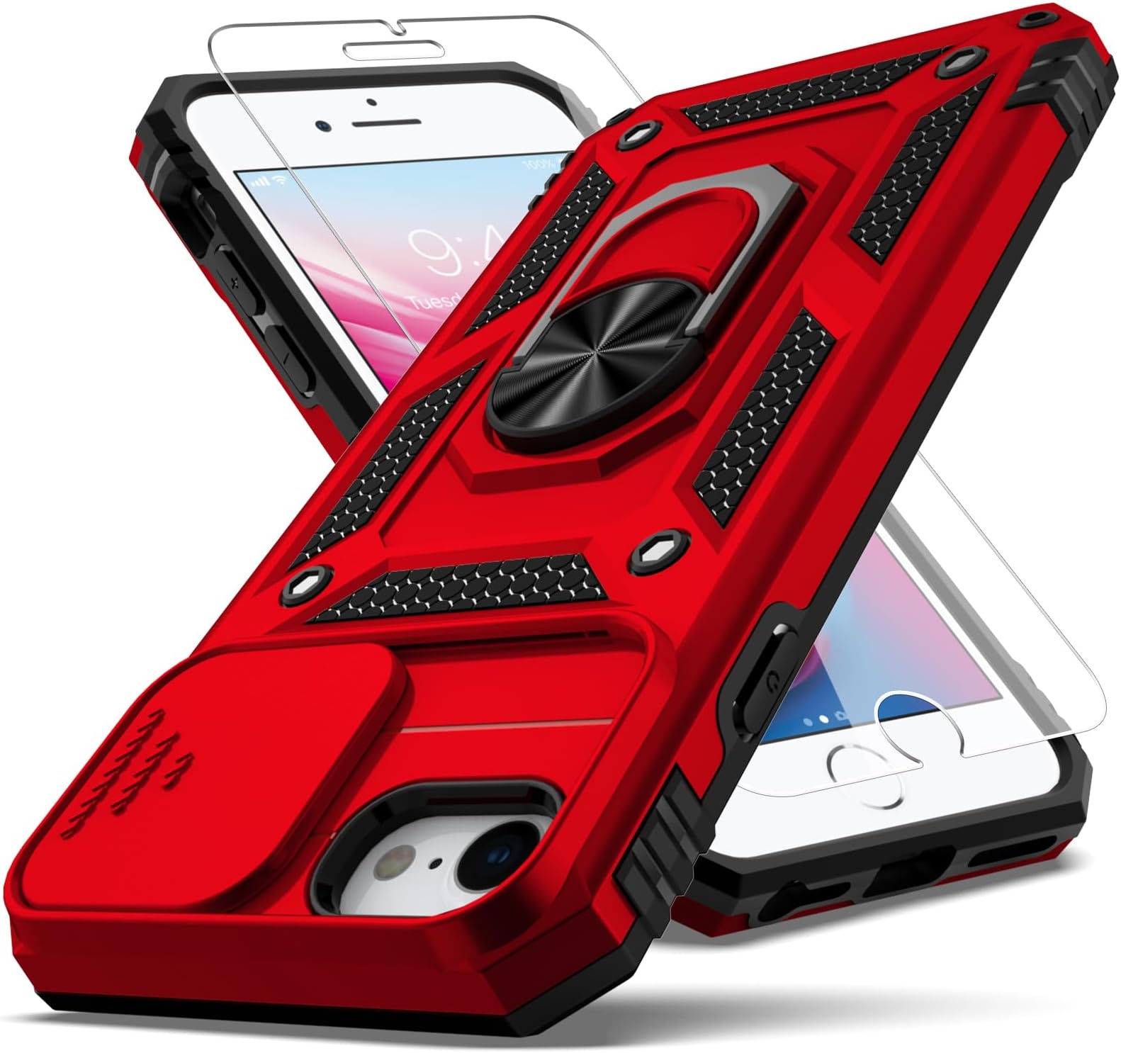 Amazon.com: YZOK for iPhone SE Case 2022/3rd/2020/2nd gen/7/8,with ...