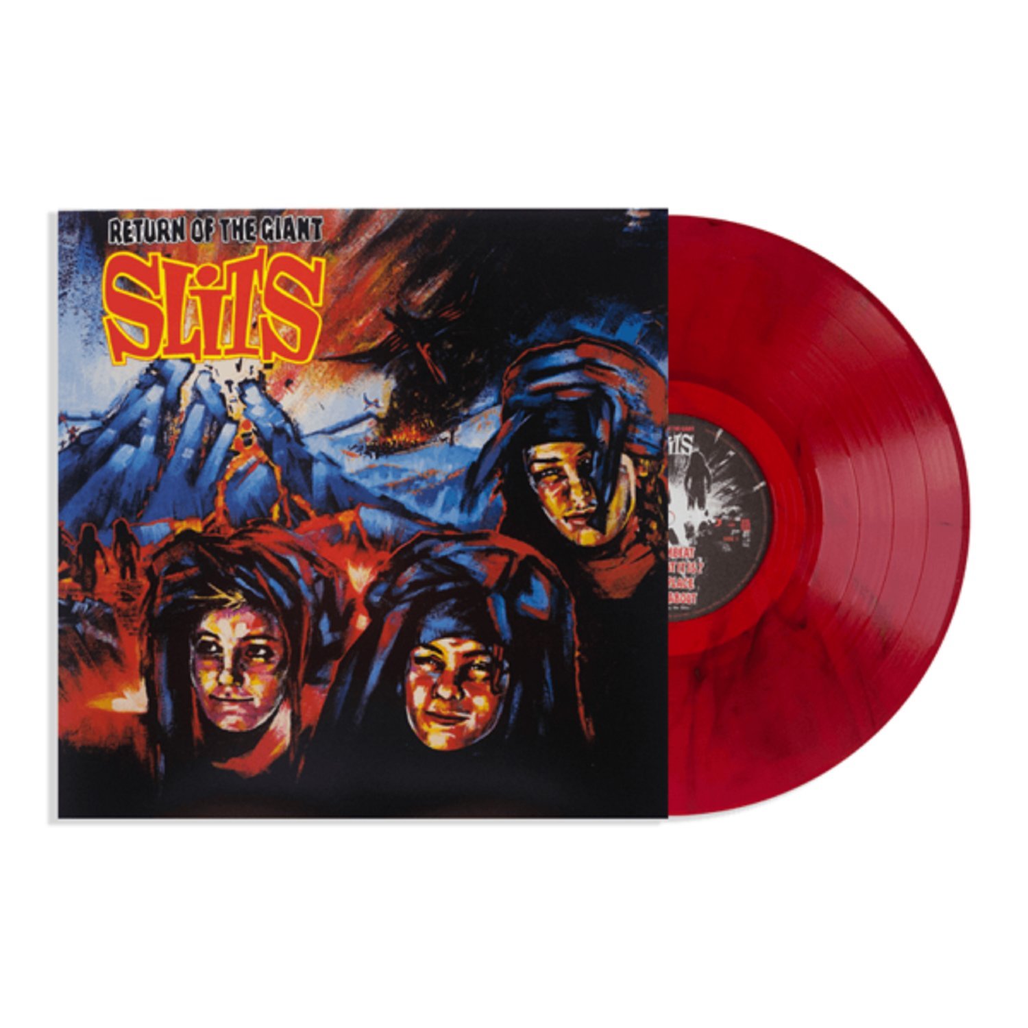 The Slits - The Slits 'Return of the Giant Slits' (Red/Black Swirl ...