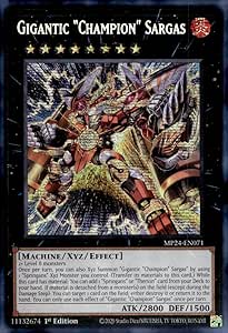 Amazon.com: Gigantic Champion Sargas - MP24-EN071 - Prismatic Secret ...