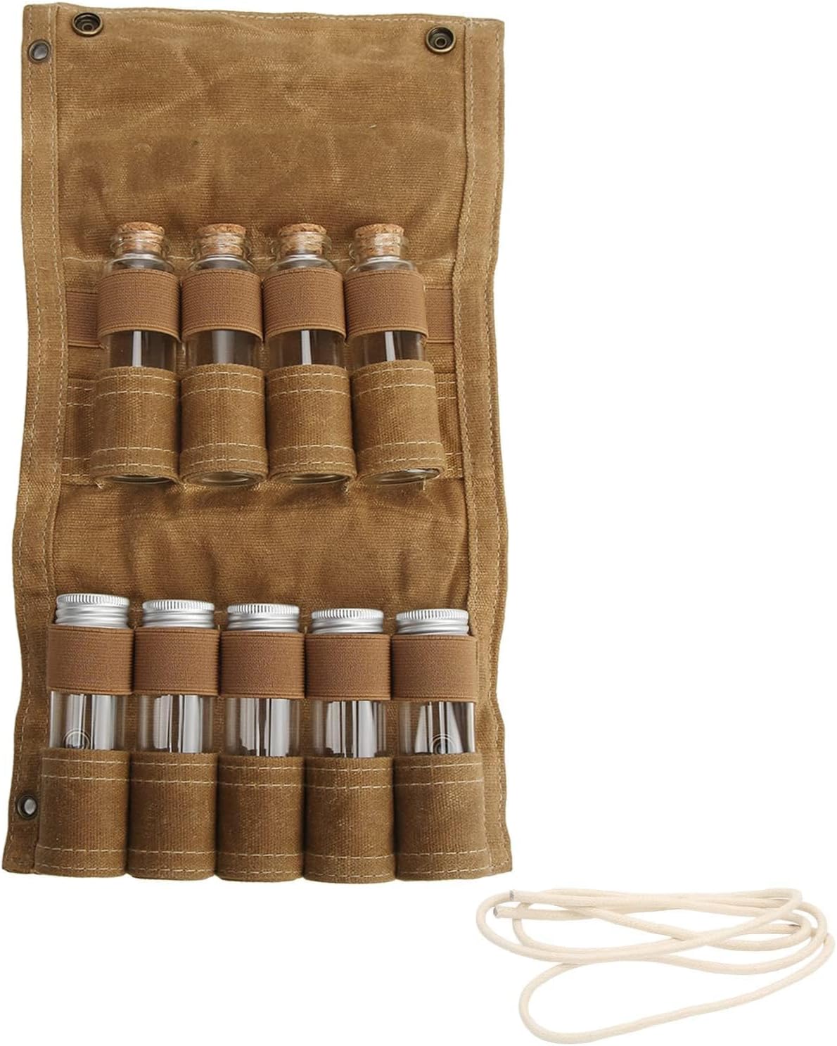 Amazon.com: Portable Spice Bag, Camping Spice Kit with 9 Spice Jars ...