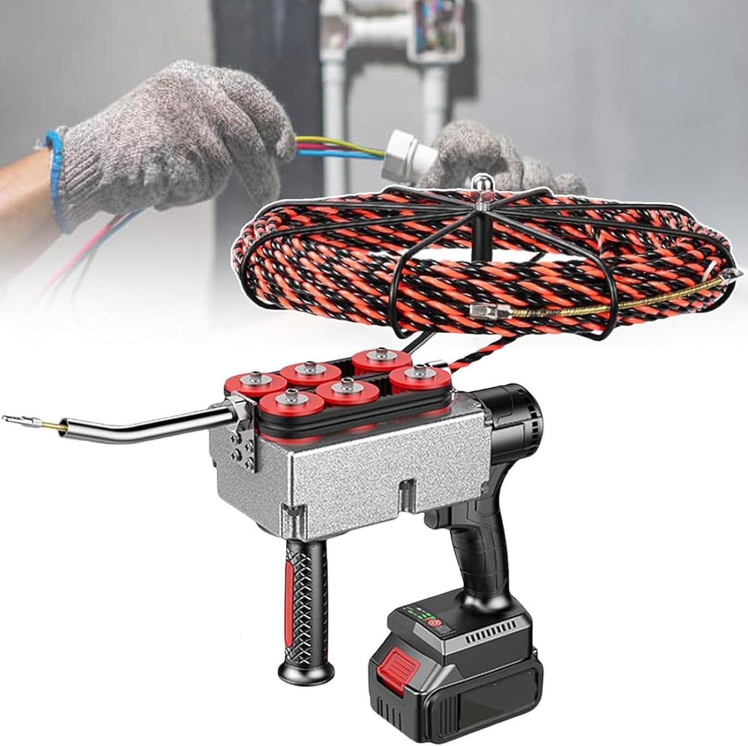 Amazon.com: Automatic Wire stringing Machine, Wire Cable Puller, 40m ...
