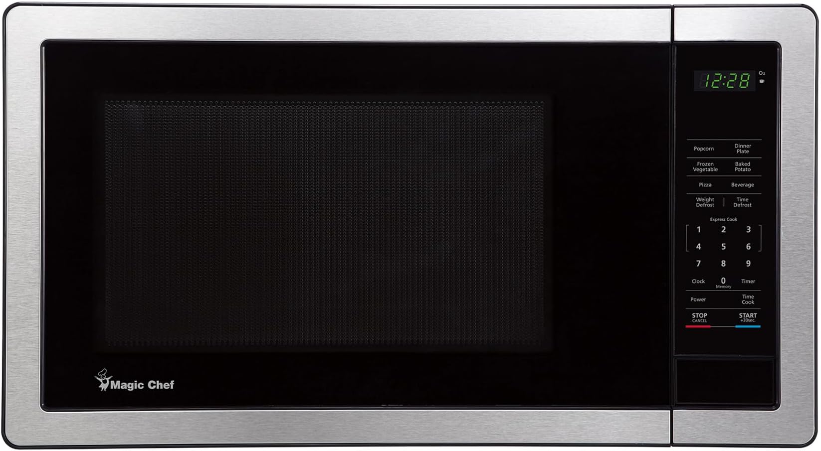 Amazon.com: Magic Chef MCPMCD1310ST MCD1310ST 1.3 cu.ft. Microwave ...