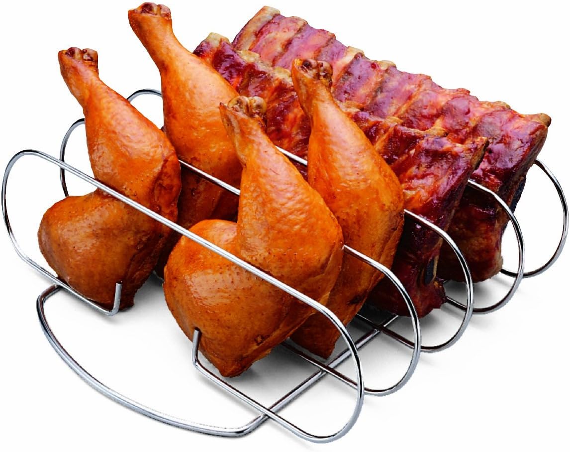 Amazon.com : WEBER RIB RACK : Grill Racks : Patio, Lawn & Garden