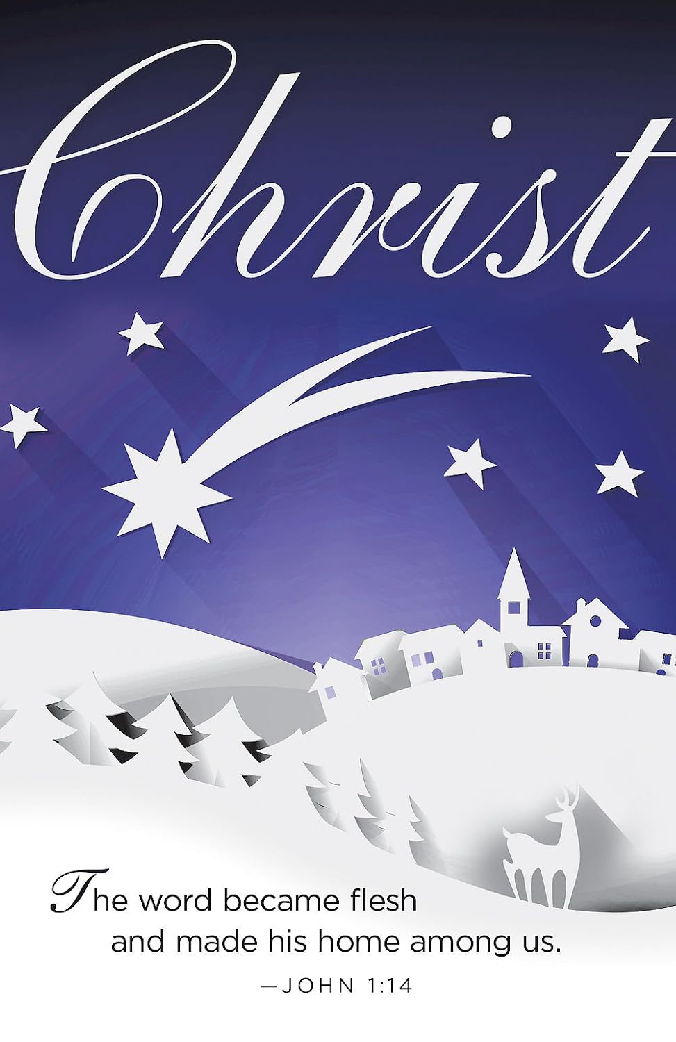 Christ Paper Art Advent Bulletin (Pkg of 50): NOT A BOOK: 9781501871184 ...