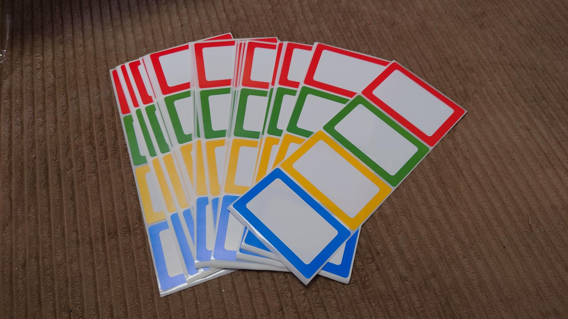 Amazon | TS・CORP 名前ラベル カラーラベル 名前シール 手書きステッカー 防水 分類用 200枚入 | シール・ステッカー | 文房具・オフィス用品