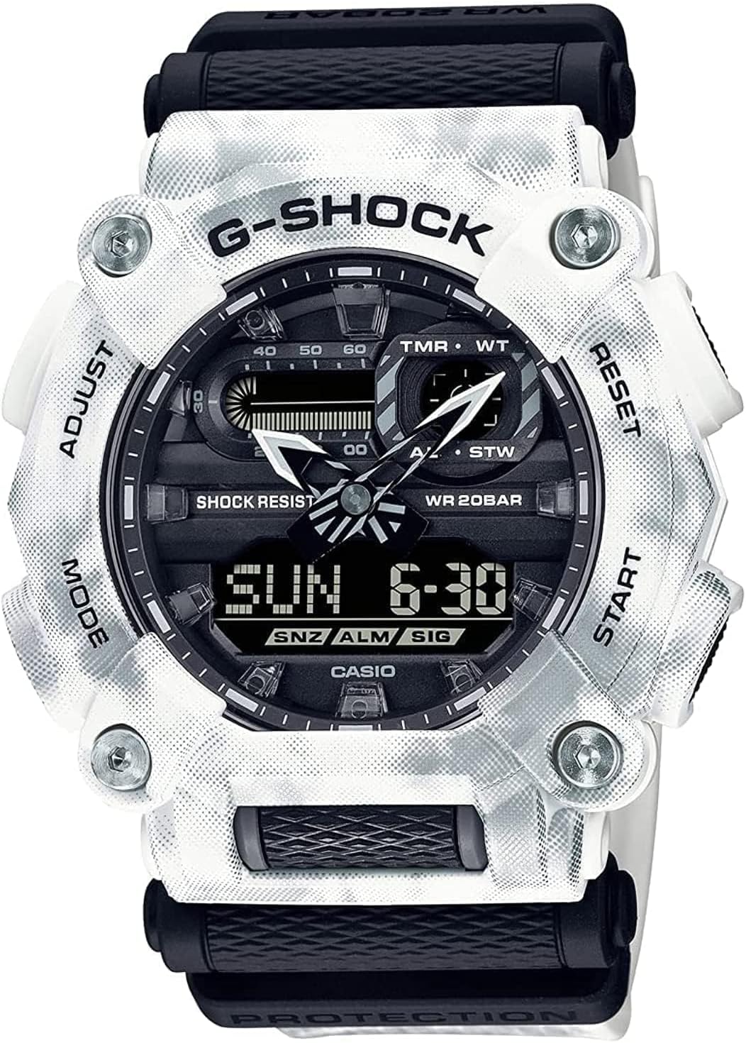 Casio G-Shock Analog-Digital Black Dial Men's Watch - GG-1000-1A3DR ...