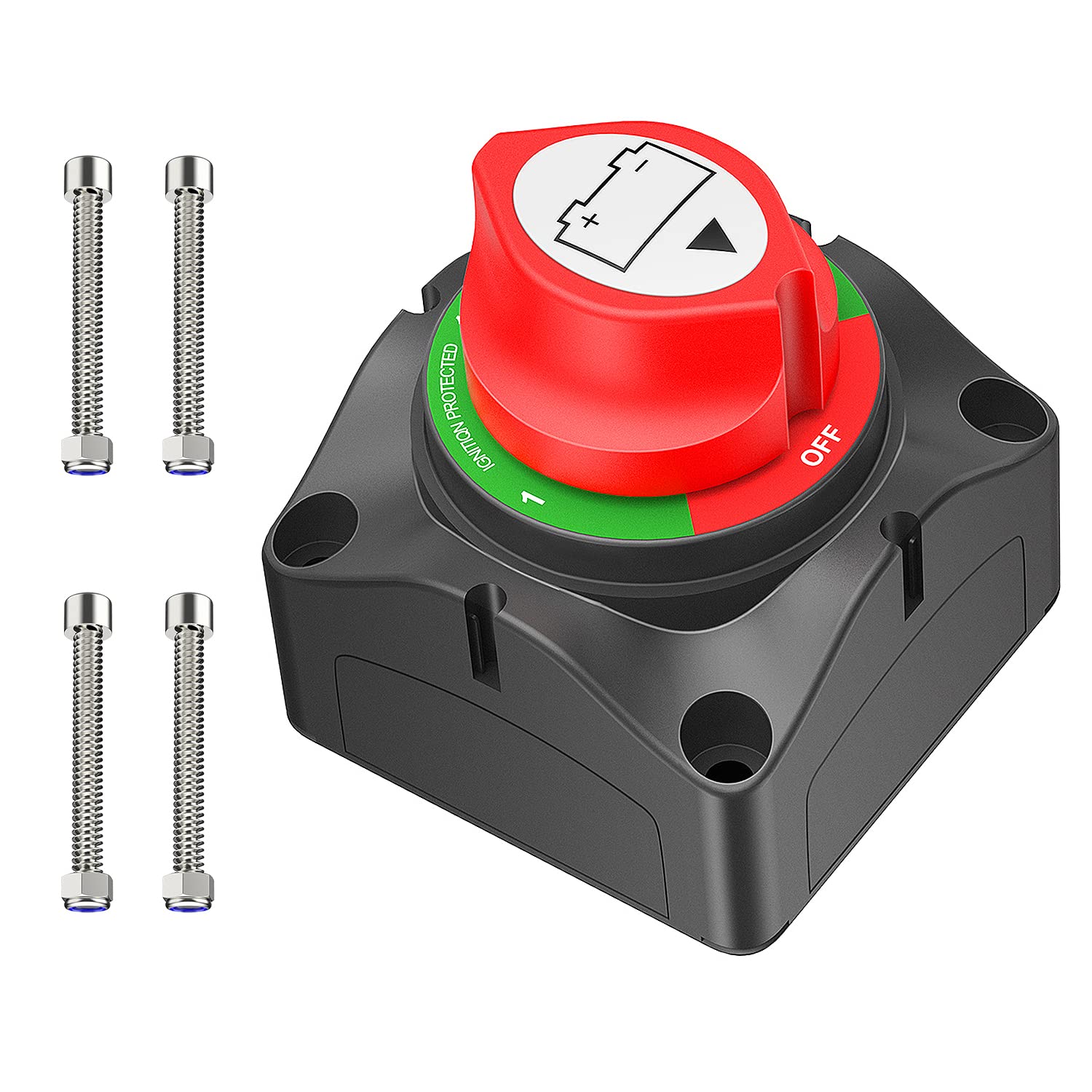 Snapklik.com : Nilight 1-2-Both-Off Battery Switch