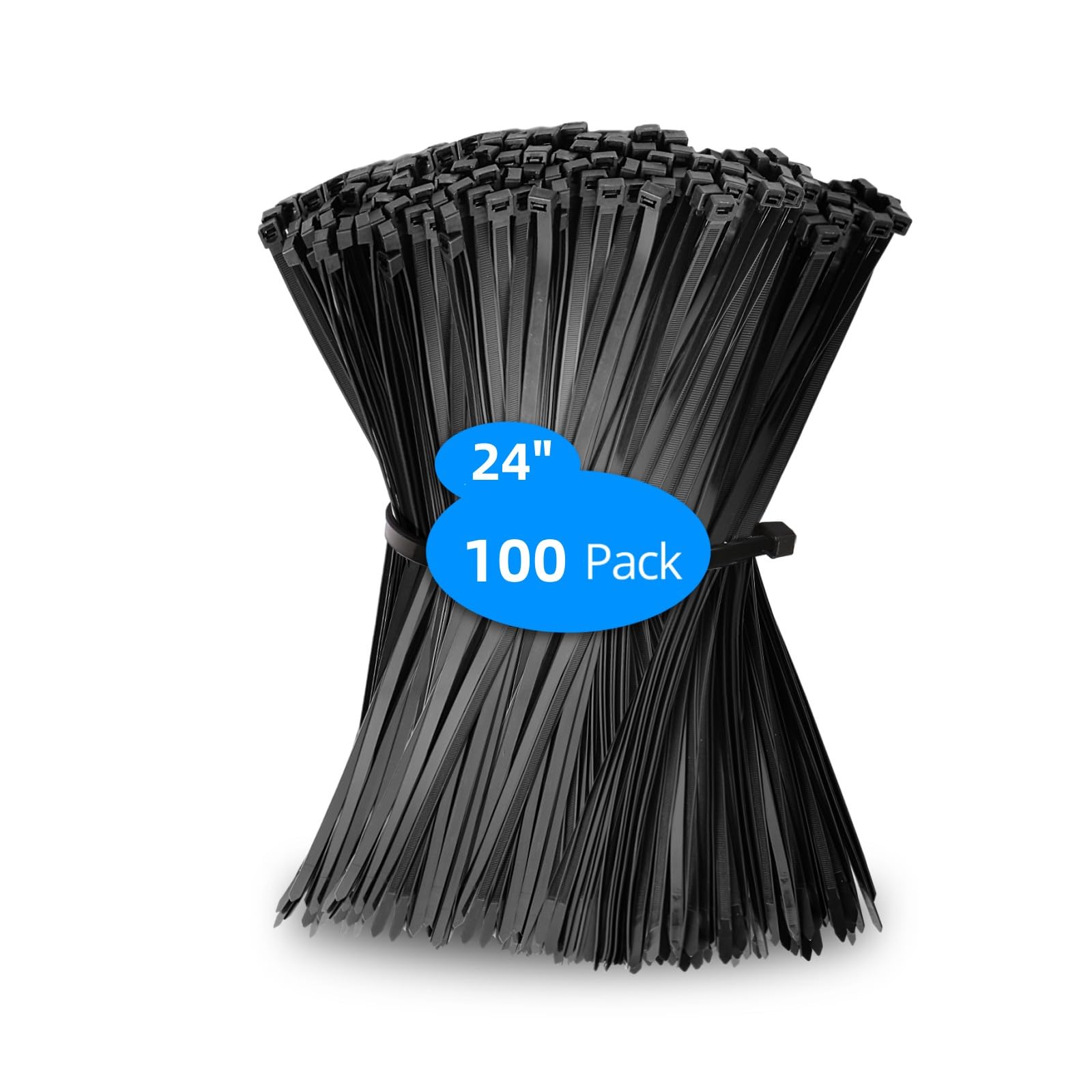 Snapklik.com : Lxikor 24 Inch Large Zip Ties Heavy Duty, 100 Pack Ultra ...