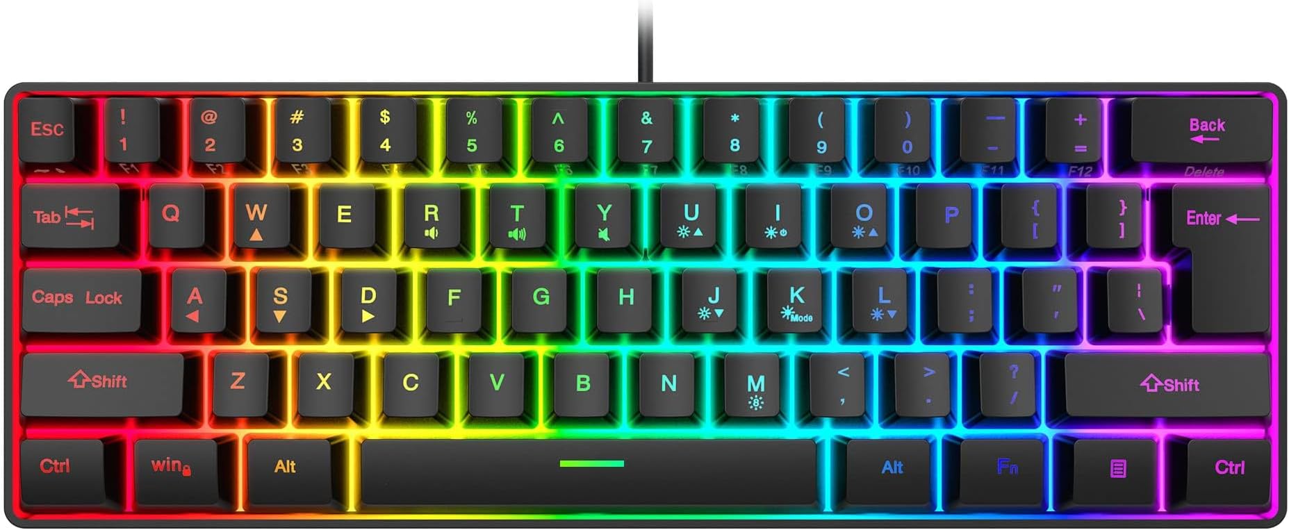 Amazon.com: Lvlup Lu734 Pro Gaming Keyboard : Video Games