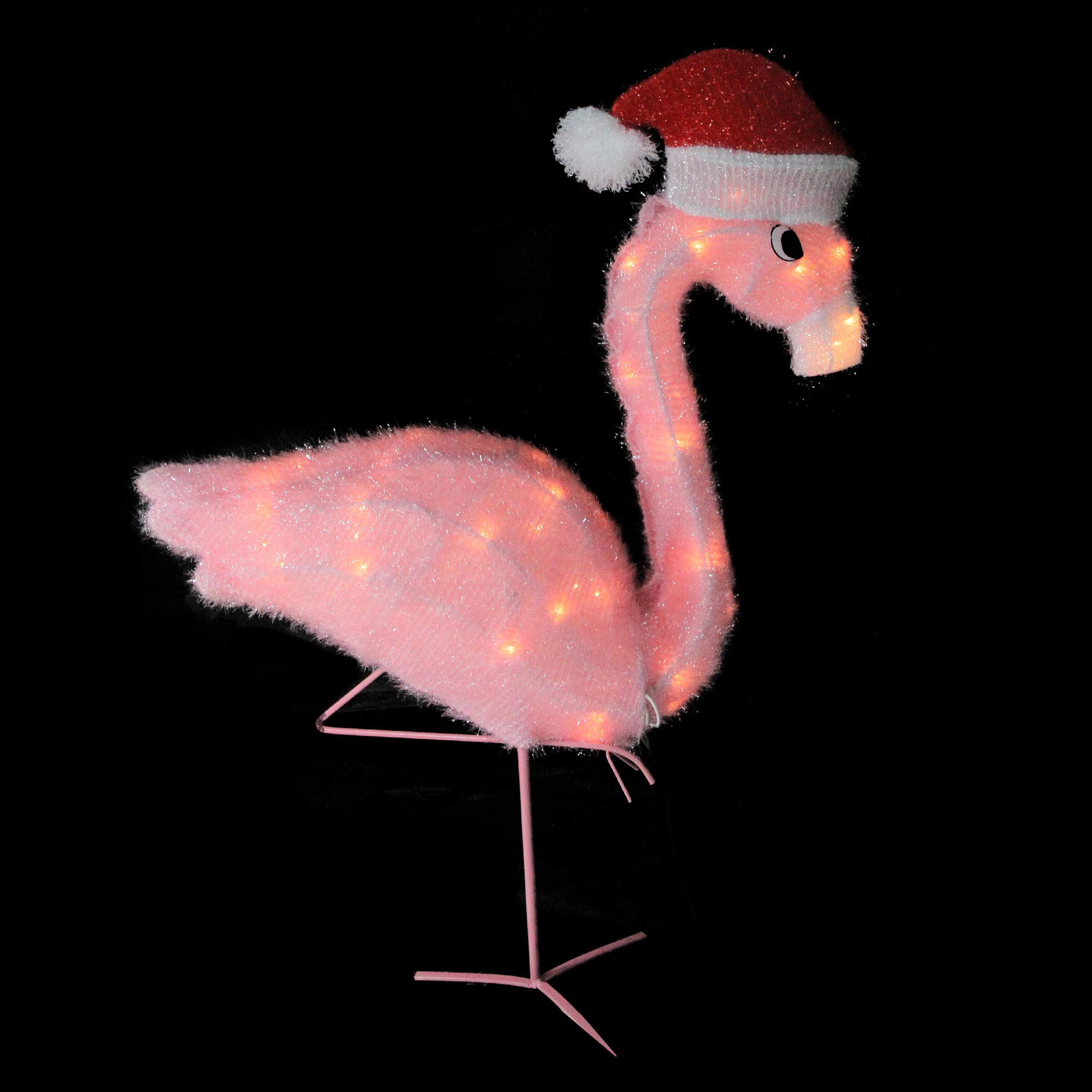 Flamingo Outdoor Lighted Ornaments Amazon.com : Solar Flamingo Lights