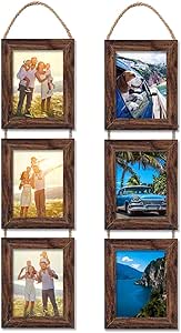 Amazon.com - VMUZEDER 5x7 Wall Hanging Picture Frames Collage with 3 ...
