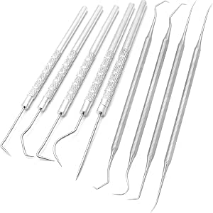 Amazon.com: 9 Piece Set Wholesale Wax Carving Picks Stainless : Health ...