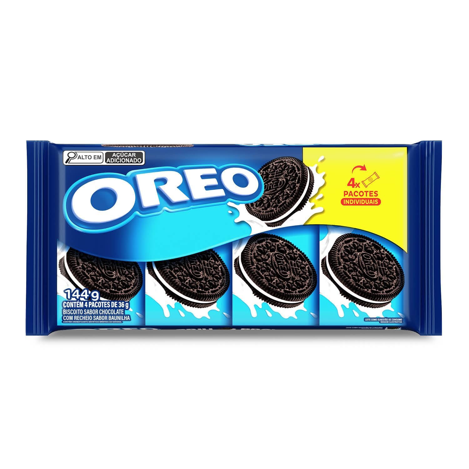 Oreo Biscoito Recheado Original Multipack 144G | Amazon.com.br
