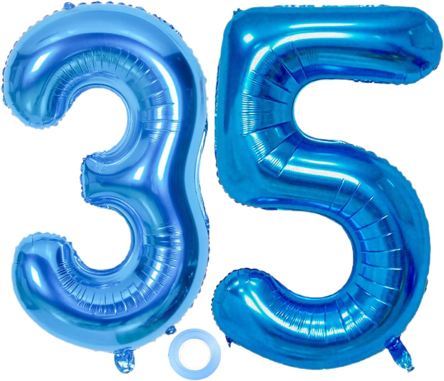 Amazon.com: Number 35 Balloons 32 inch Digital Balloon Alphabet 35th ...