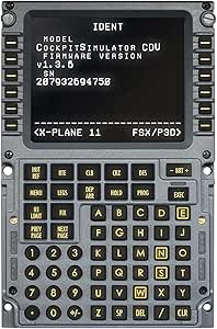 SYDYSOSO COCKPITMASTER Flight Simulator Mode Control Panel CS 737X CDU ...