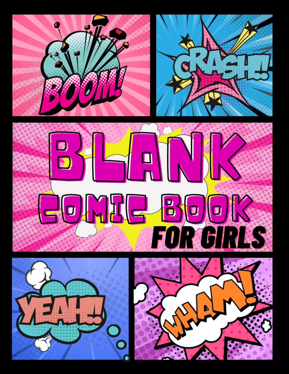 Amazon.com: Blank Comic Book For Girls: Create Your Own Comics: Brand ...