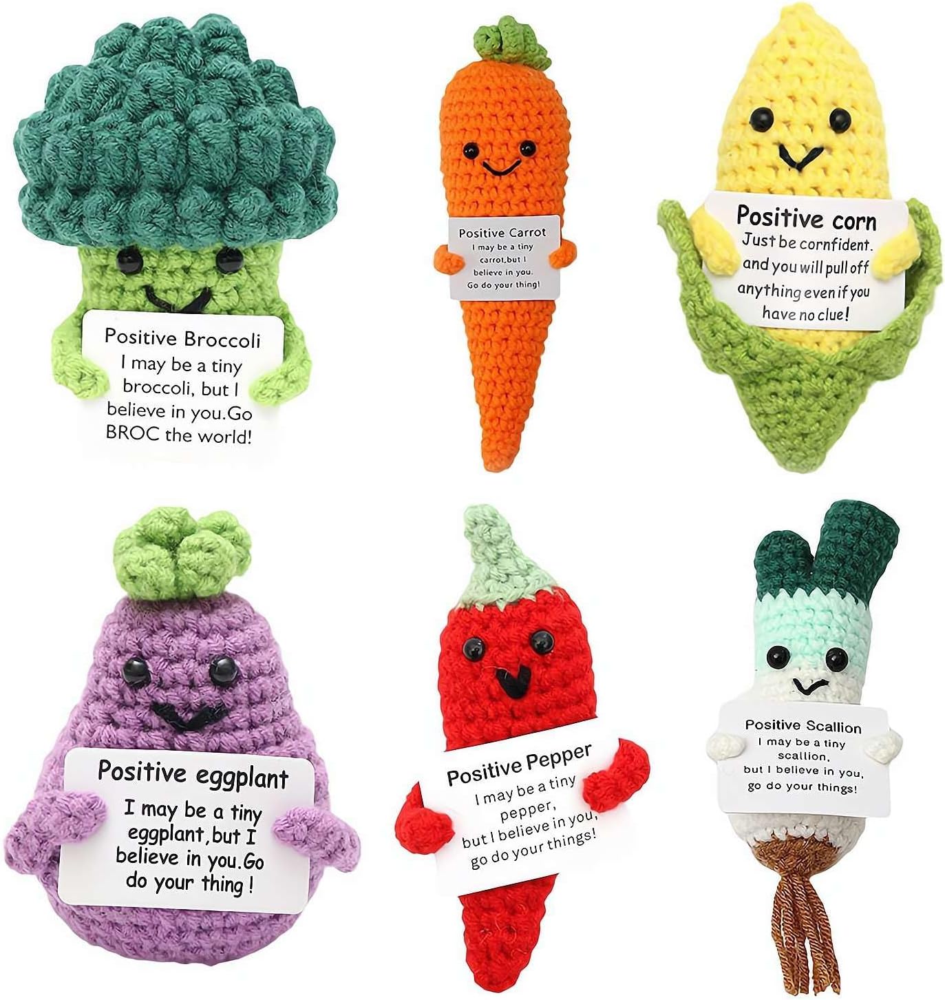 Emotional Support Pickle, 2.75inch Positive Potato Poo Avocado with ...