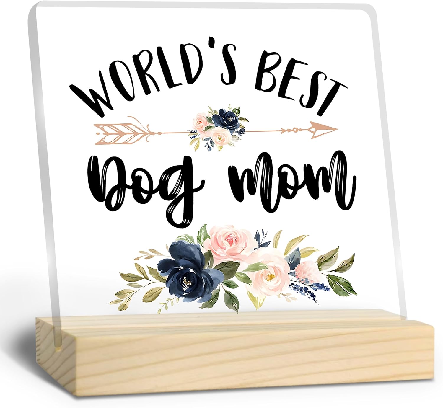 Amazon.com: Nitelat Dog Mom Gifts, Dog Mom Gifts for Women, World's ...