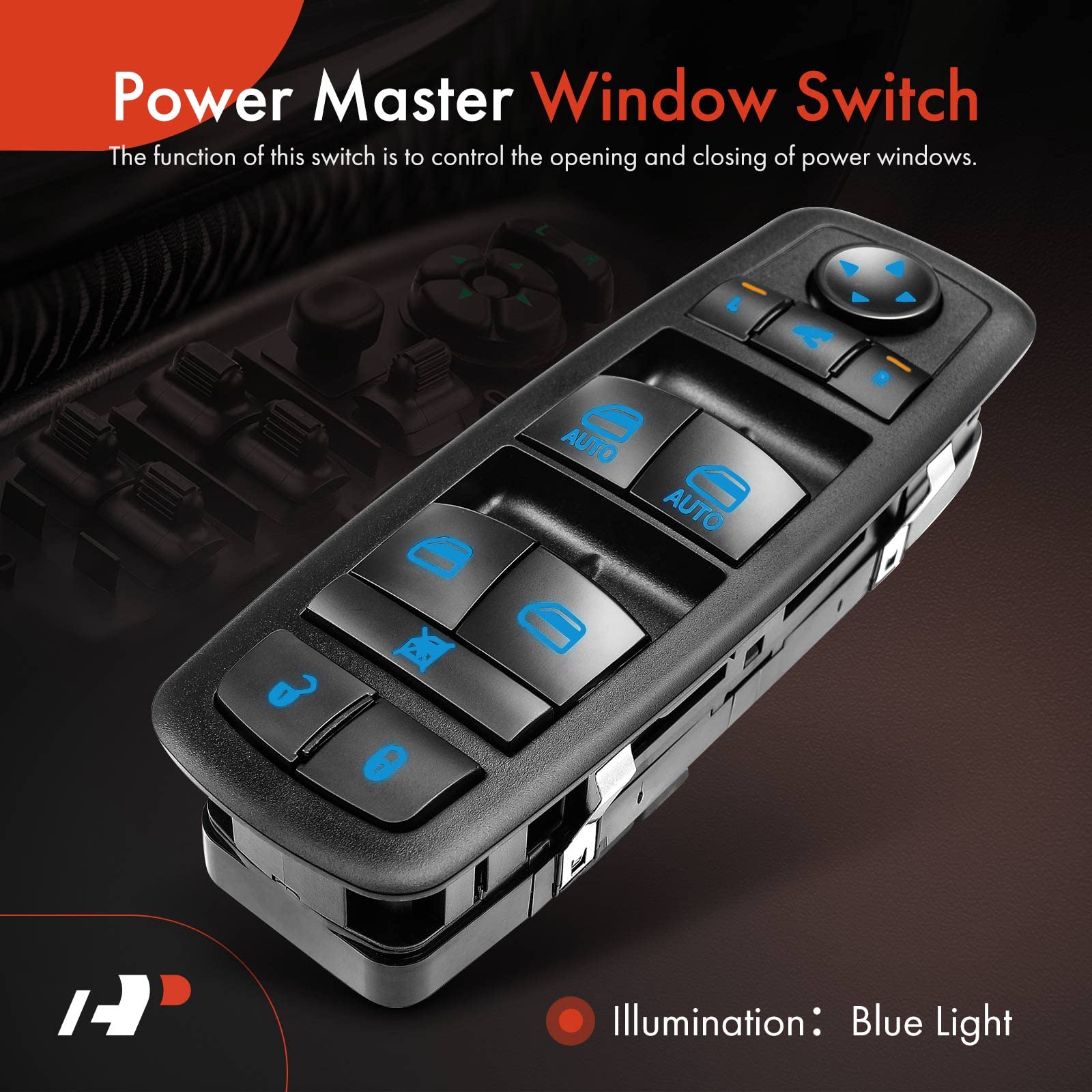 A-Premium Master Power Window Switch Compatible with Chrysler 300 2012 ...