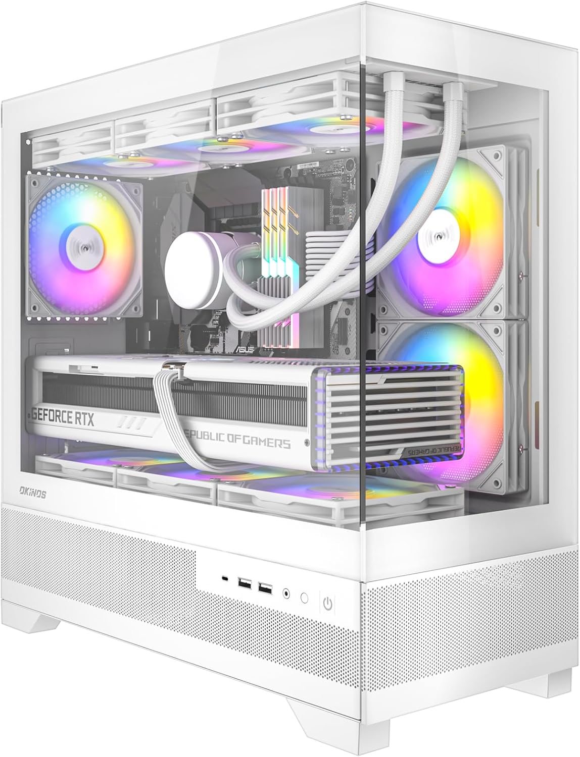 Aqua 5, Micro ATX Case, MATX PC Case with 3 120mm Nepal | Ubuy