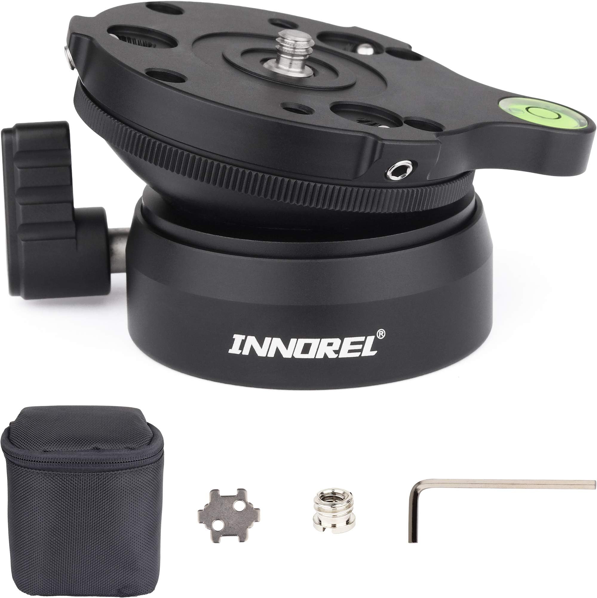 Amazon.com : INNOREL Tripod Leveling Base, LB60 Leveling Base Half Ball ...