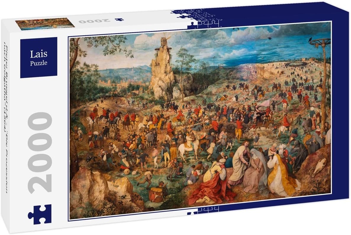 Lais Jigsaw Puzzle Pieter Bruegel the Elder - ‘Procession to Calvary ...
