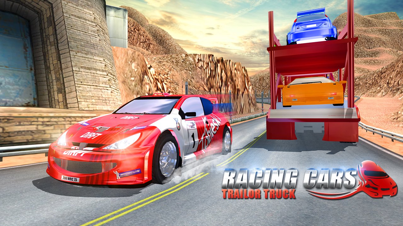 Transport Racing Cars Trailer Truck Simulator 3D: : Extreme Super ...