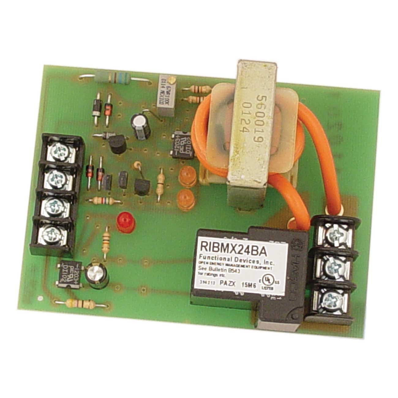Panel 4in Internal Adjustable Current Sensor + Relay 20Amp SPDT 24Vac ...