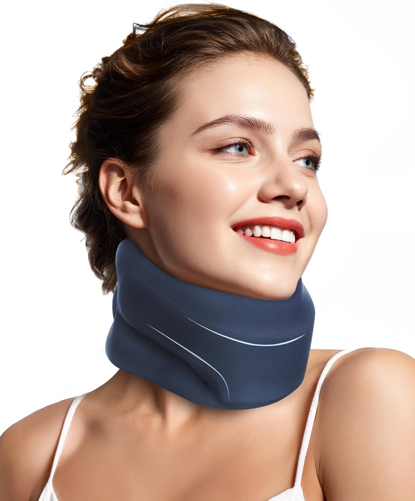 Amazon.com: BETOVIN Neck Brace Cervical Collar - Neck Support Brace for ...