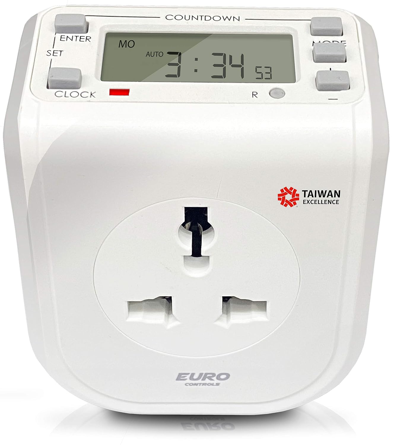 EuroControls ABS Digital Socket Timer Weekly and Countdown Programmable ...