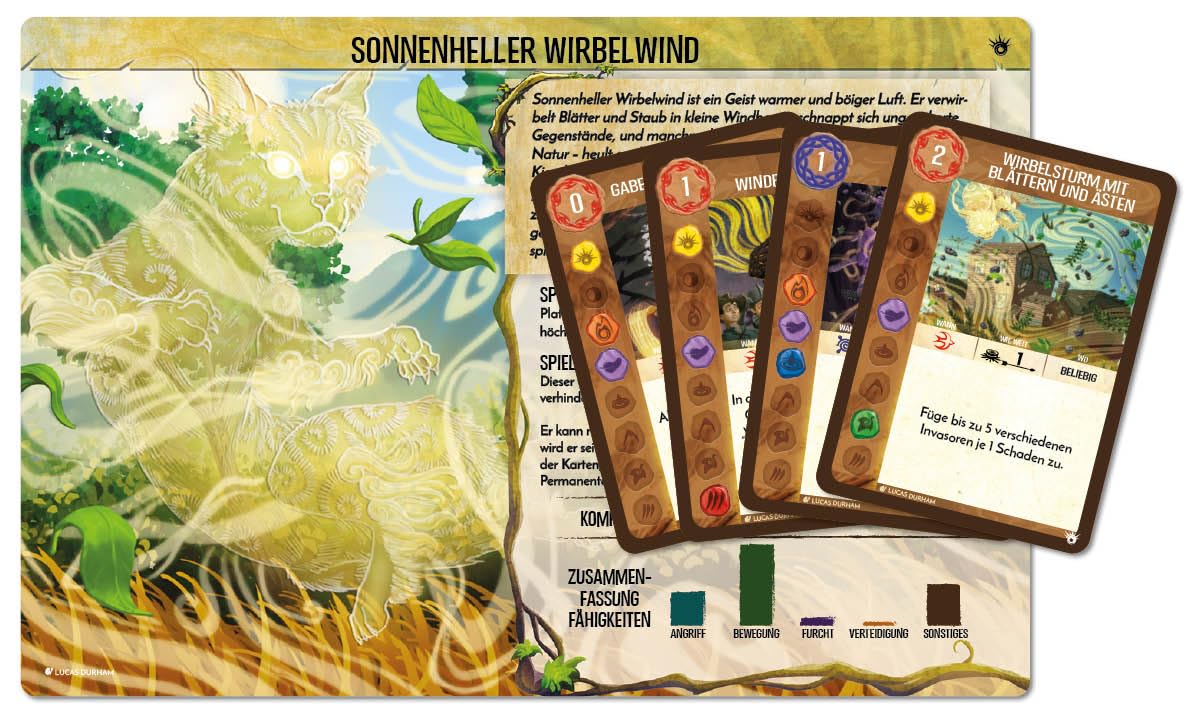 Amazon.com: Pegasus Spiele 90018G Spirit Island Sunlight Whirlwind ...