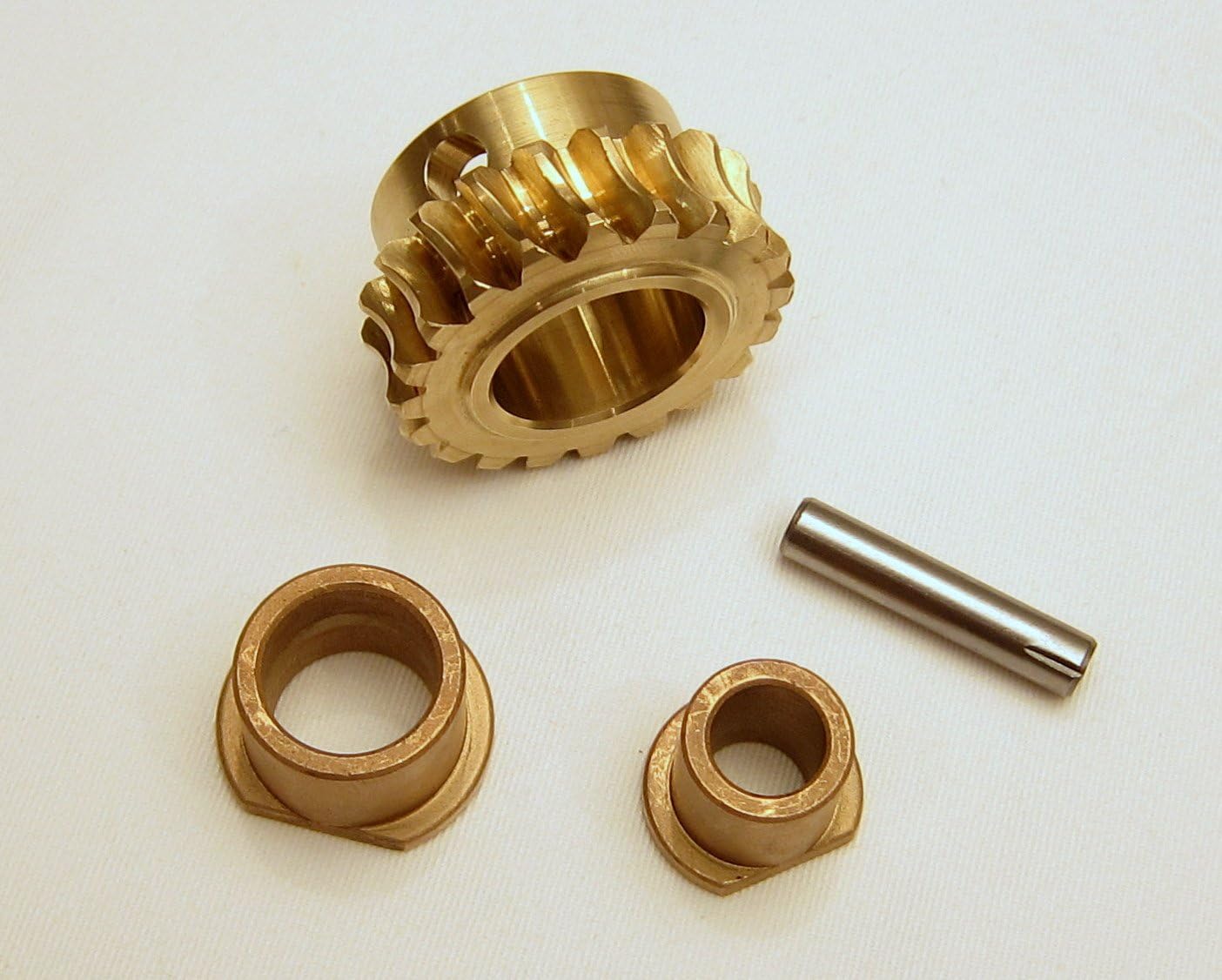 Amazon.com: Auger Gear, Pin, & 2 Bushings for John Deere Snowblower ...