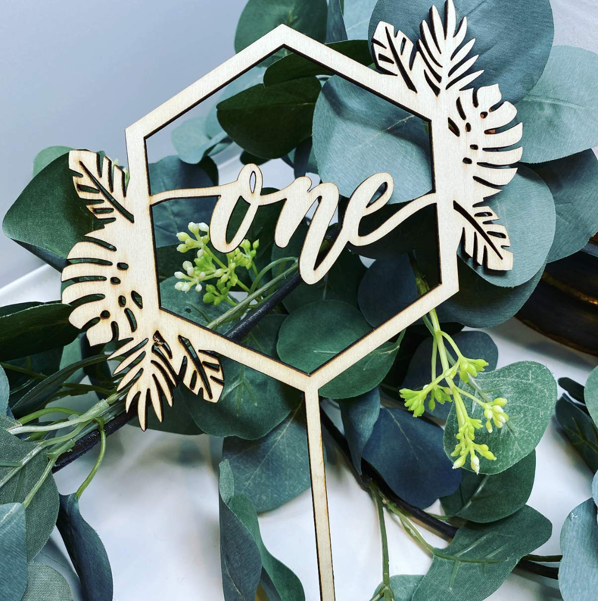 Buy Cake Topper One Year Old One Cake Topper Rustic Wood Cake Topper ...