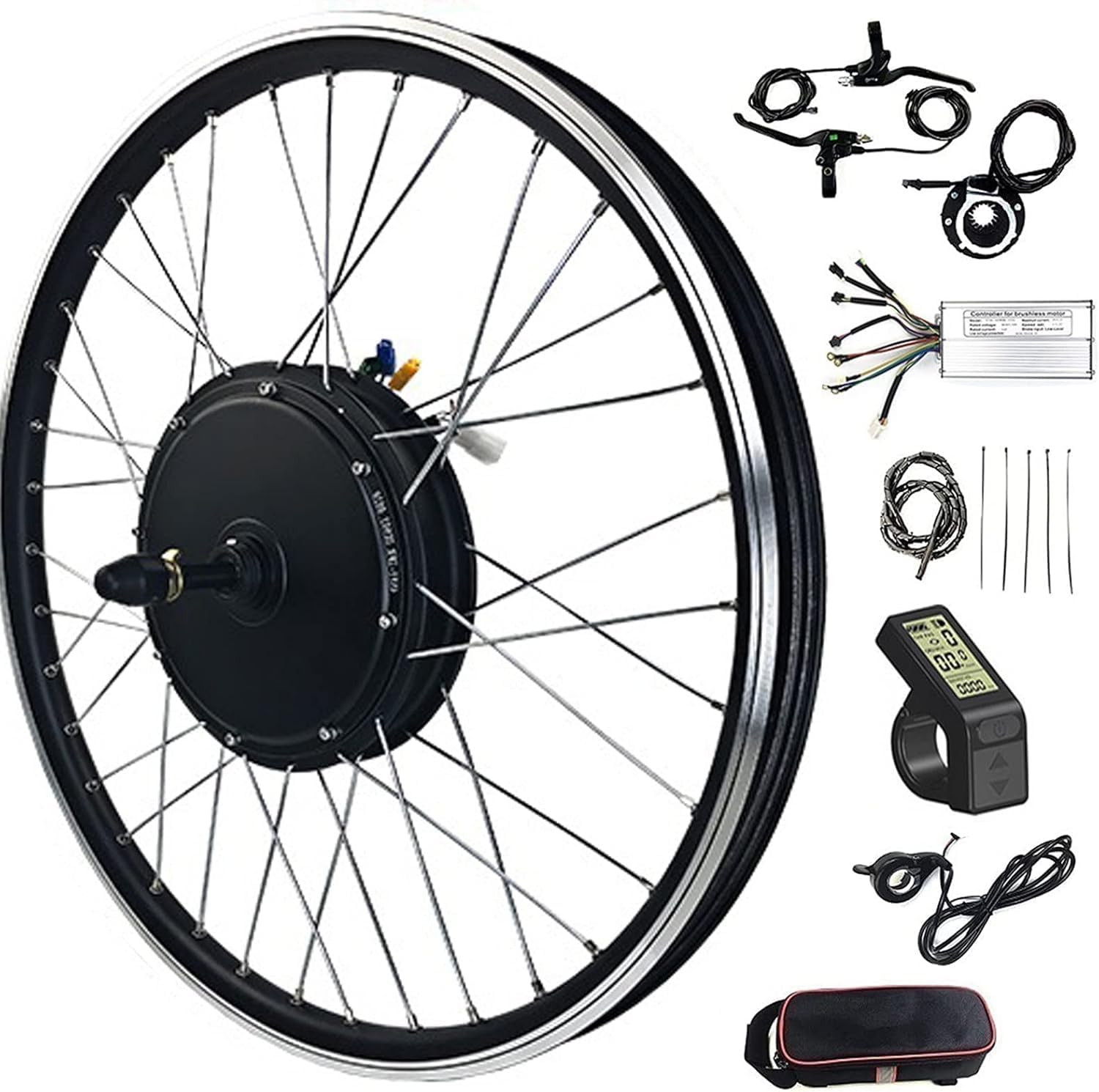 20"/24"/26"/27.5"/28"/29"/700C Ebike Conversion Kit Rear Wheel ...